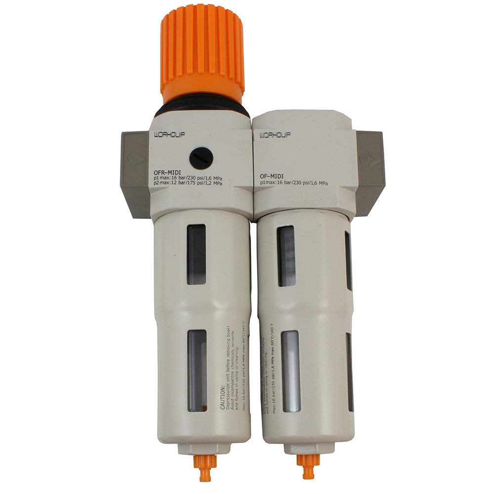 1/2 HEAVY DUTY REGULATOR & DOUBLE FILTER - Workquip