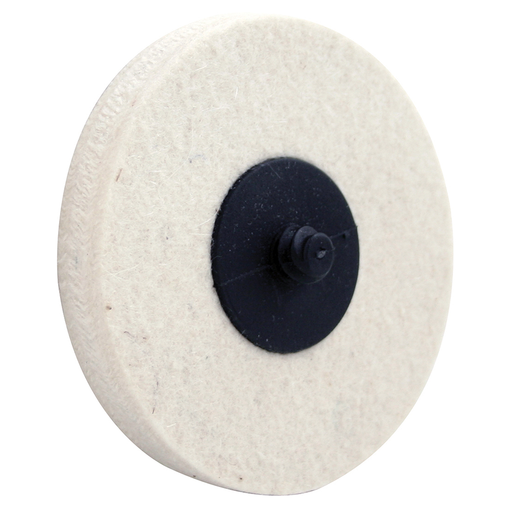 75MM TWIST LOCK WOOL WHEEL - Workquip