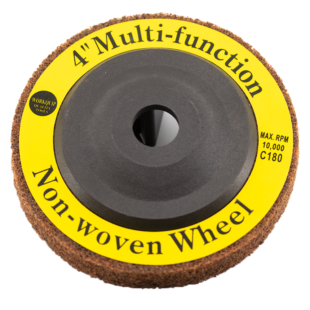 100MM NON WOVEN WHEEL 180 GRIT - Workquip
