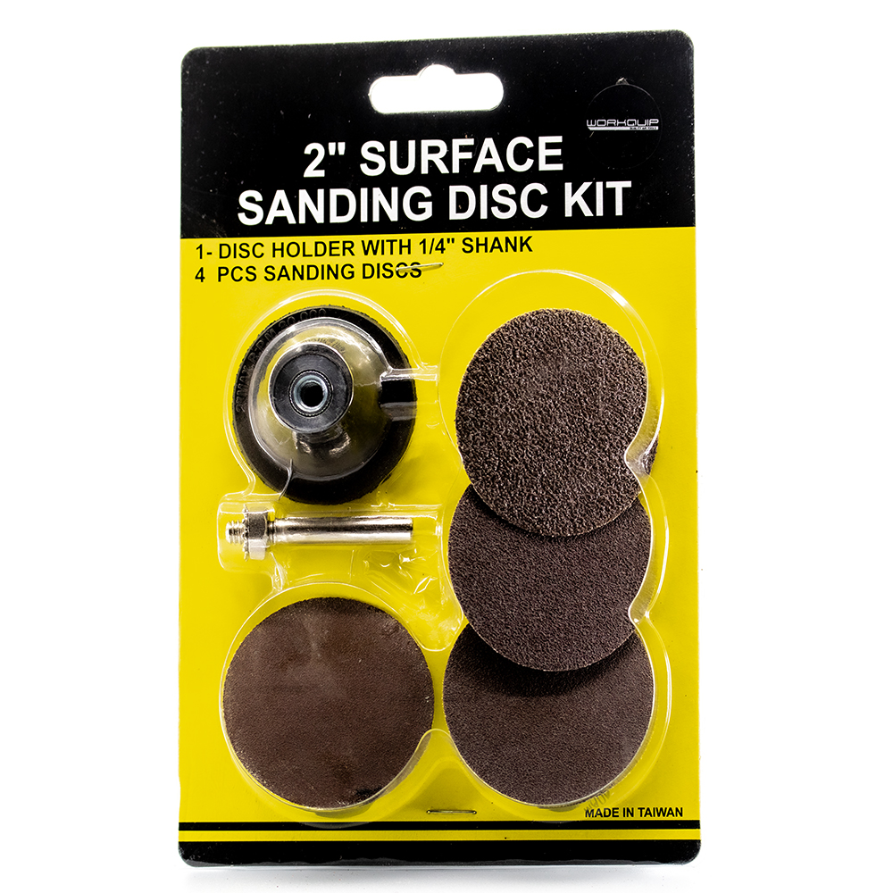 TWIST LOCK SANDING KIT (5PC) - Workquip