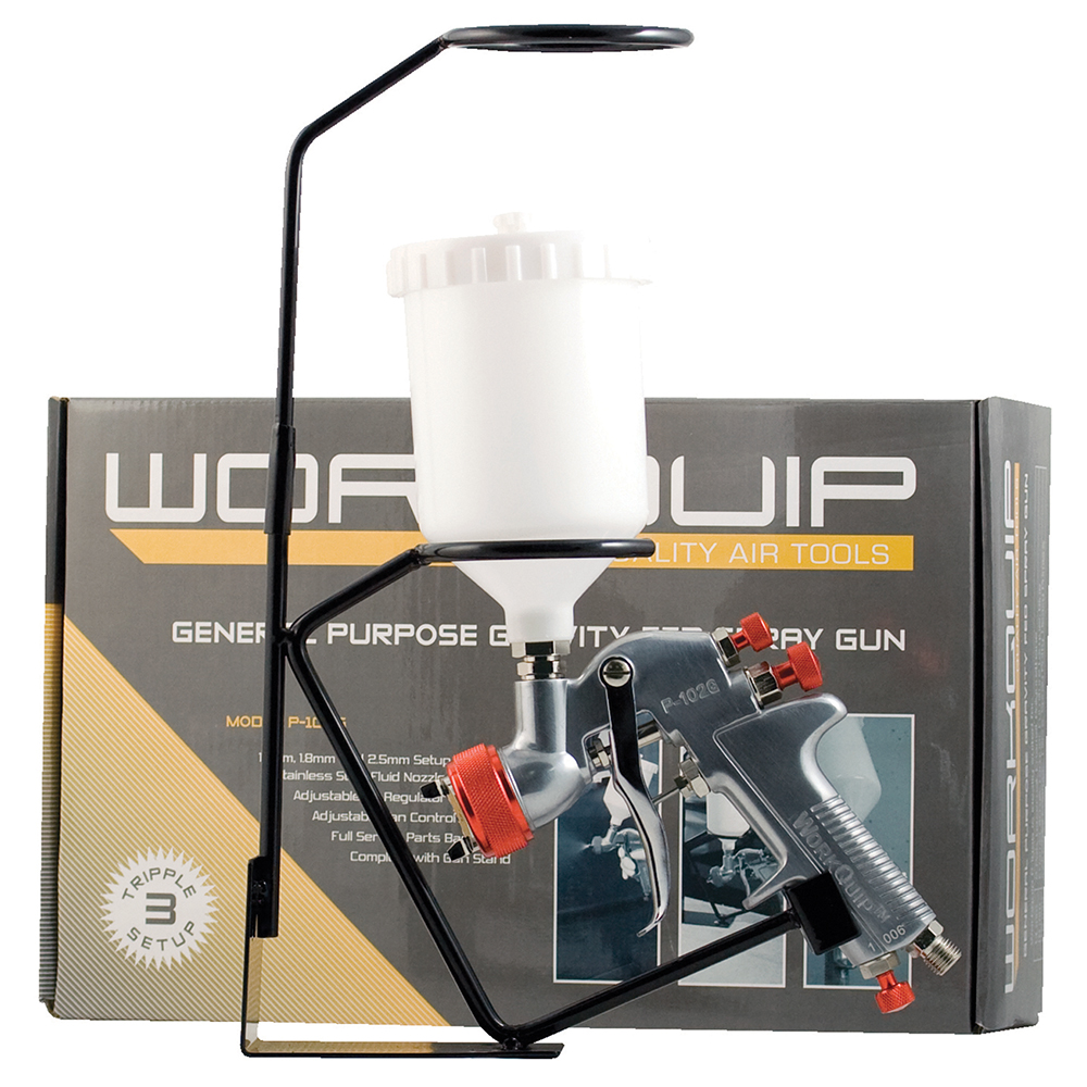 GENERAL PURPOSE GRAVITY SPRAY GUN - Workquip